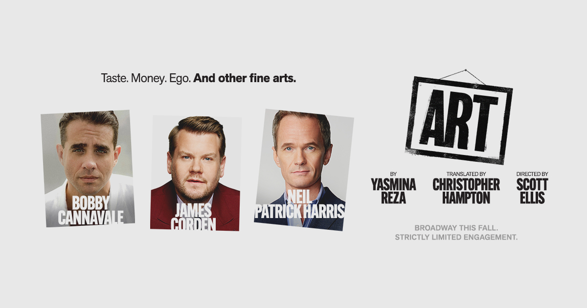 ART | Yasmina Reza’s Award-Winning Comedy on Broadway | Fall 2025